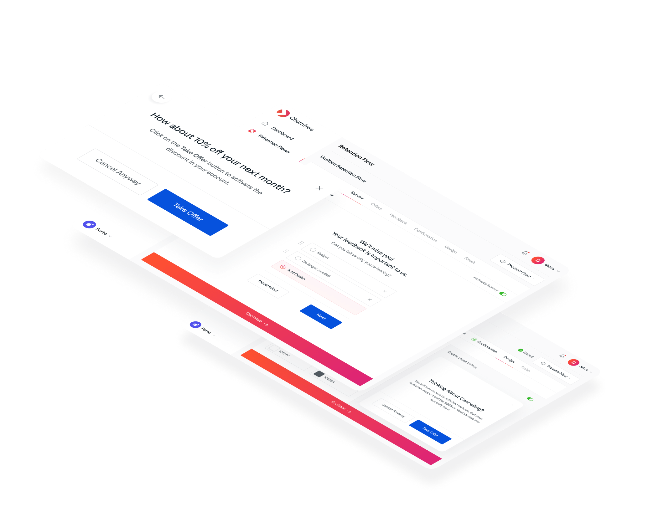 Create Customer Retention Cancel Flows | Churnfree
